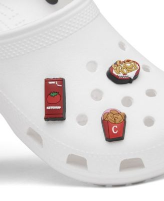 Crocs Jibbitz Fried Food Charms from Finish Line - 3-Pack - Macy's