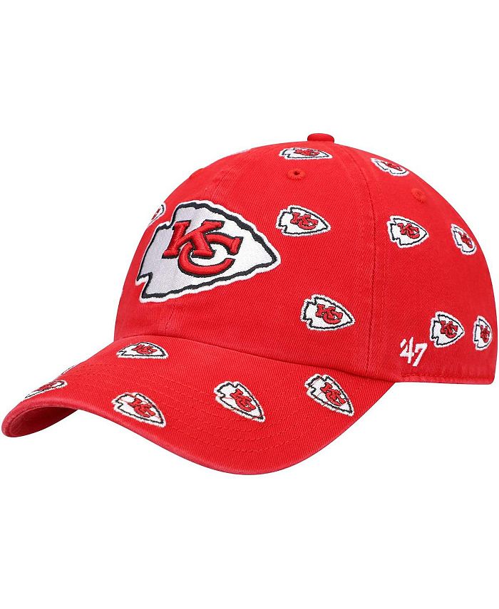 '47 Brand Women's '47 Red Kansas City Chiefs Confetti Clean Up ...