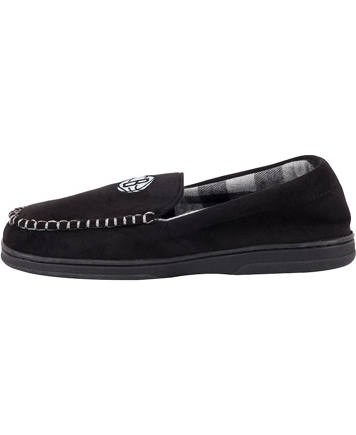 FOCO Men's Brooklyn Nets Team Logo Flannel Moccasin Slippers - Macy's