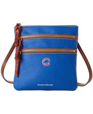 Women's Chicago Cubs Pebble Triple-Zip Core Crossbody Purse - Macy's