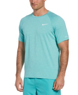 Nike Men's Big & Tall Hydroguard Moisture-Wicking Heather Rash Guard ...