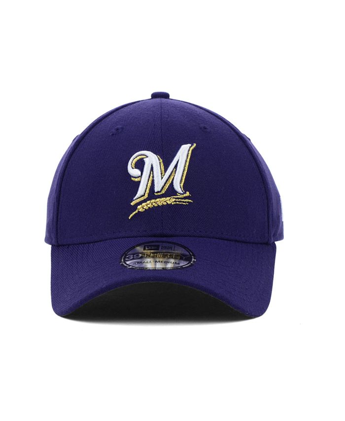 New Era Milwaukee Brewers MLB Team Classic 39THIRTY Stretch-Fitted Cap ...
