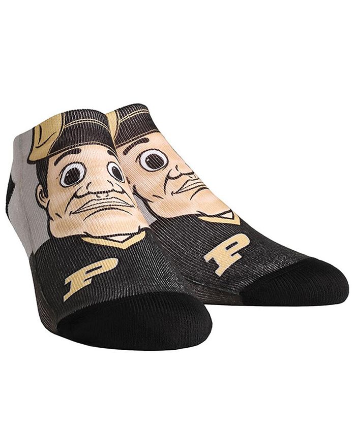 Rock 'Em Men's Rock Em Socks Purdue Boilermakers Mascot Low Ankle Socks ...