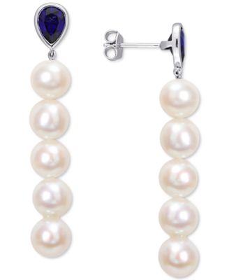 Macy's freshwater pearl earrings store