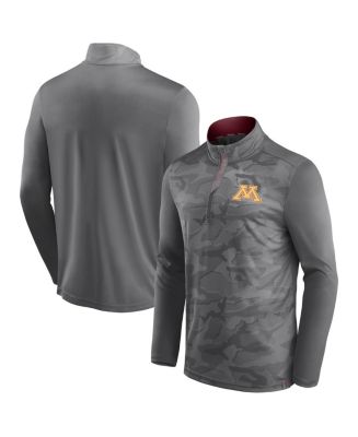 Fanatics Men's Gray Minnesota Golden Gophers Depth Chart Camo Jacquard ...
