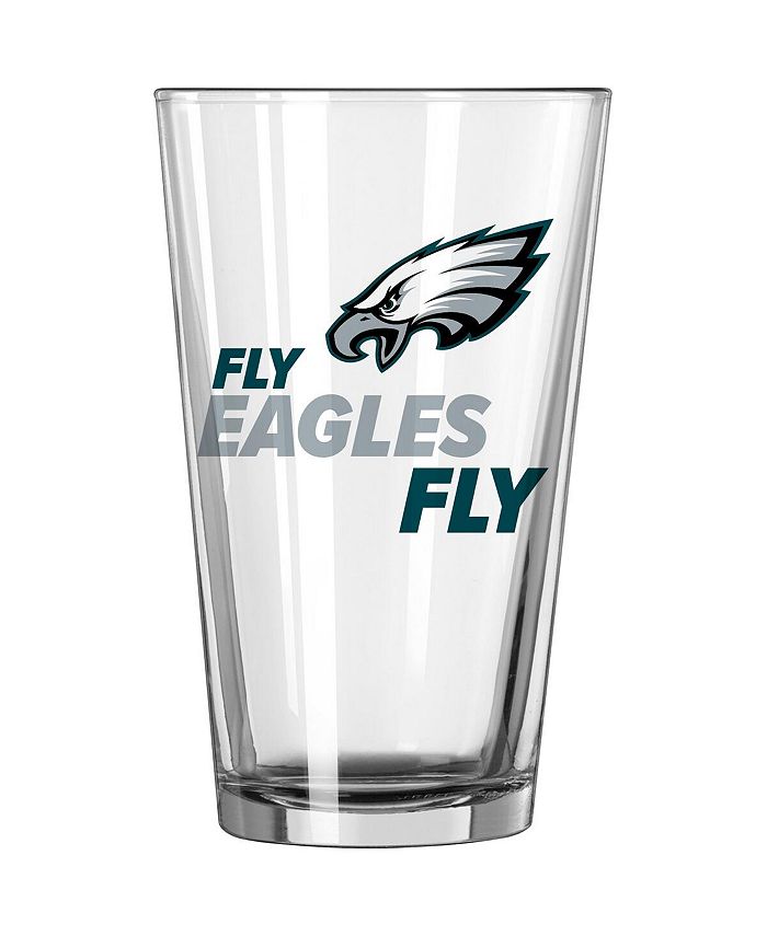 Logo Brands Philadelphia Eagles 16 oz Team Slogan Pint Glass - Macy's