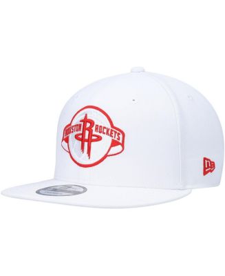 Men's New Era White Houston Rockets Color Pop 9Fifty Snapback Hat - Macy's