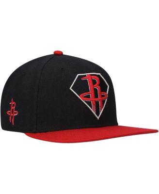 Men's '47 Black, Red Houston Rockets 75Th Anniversary Carat Captain ...