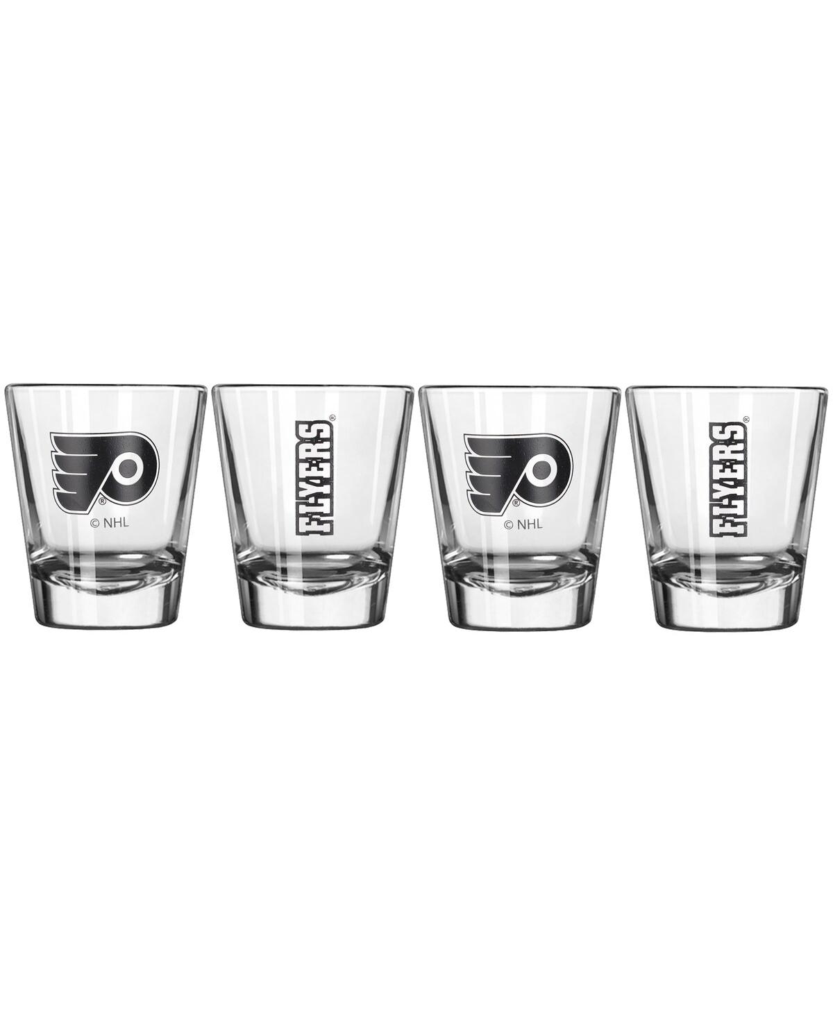 Click here for Philadelphia Flyers 2 oz Four-Piece Shot Glass Set... prices