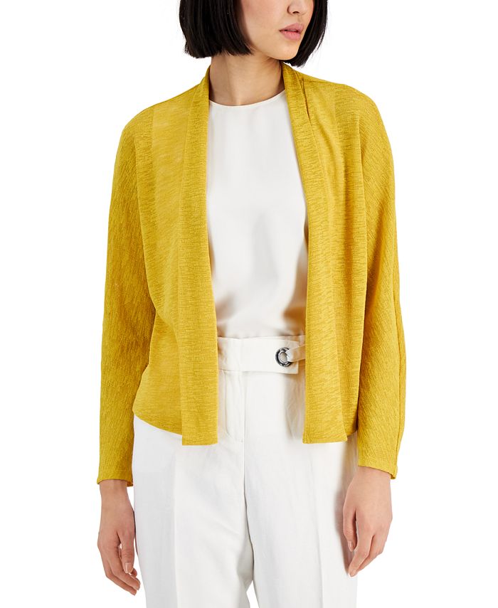 Kasper Women's Open-Front Cardigan - Macy's