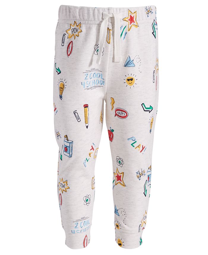 First Impressions Toddler Boys Doodle Jogger Pants, Created for Macy's ...