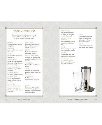 Barnes & Noble The Complete Home Bartender's Guide - Tools, Ingredients, Techniques, & Recipes ...