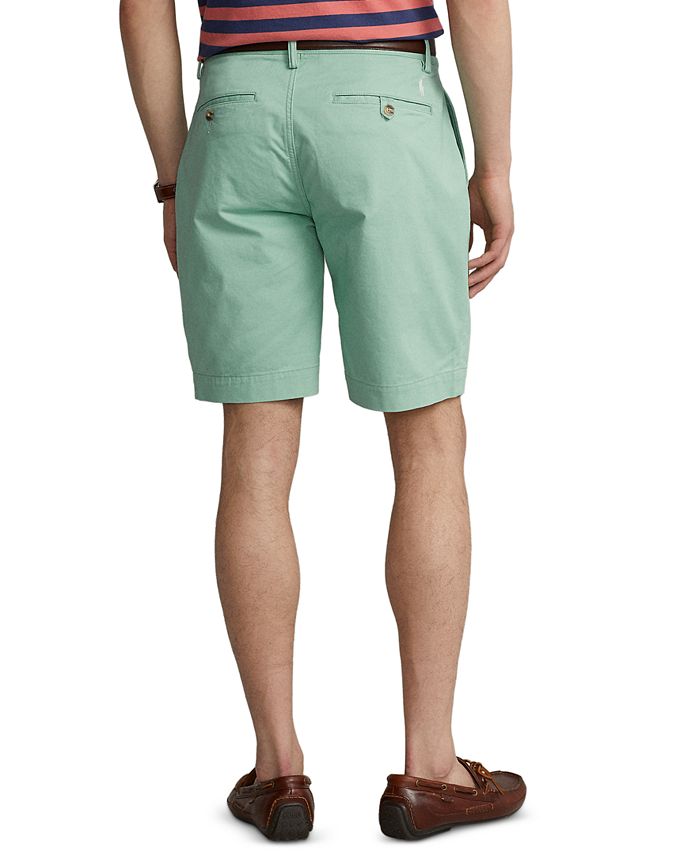 Polo Ralph Lauren 9-Inch Stretch Classic Fit Chino Short - Macy's