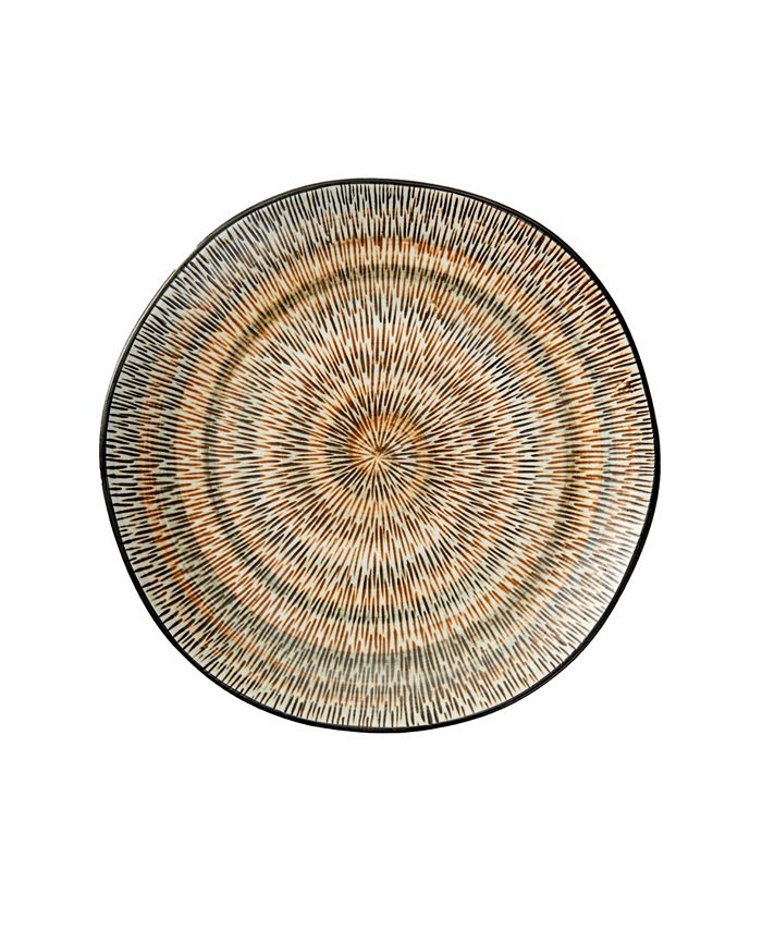 Tableau Spiral Sketch Salad Plates, Set of 4 - Macy's