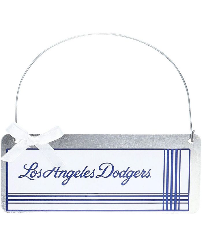 Logo Brands Los Angeles Dodgers #1 Fan Galvanized Sign Ornament - Macy's