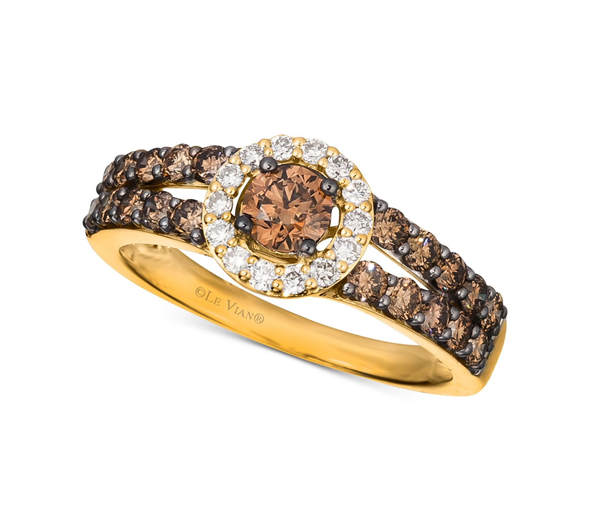 Click here for Le Vian Chocolate Diamond (1 ct. t.w.) & Nude Diam... prices