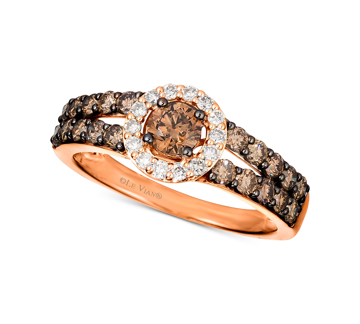Click here for Le Vian Chocolate Diamond (1 ct. t.w.) & Nude Diam... prices