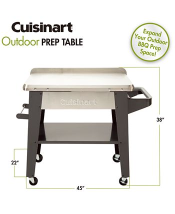 Cuisinart Outdoor Stainless Steel Grill Prep Table - Macy's