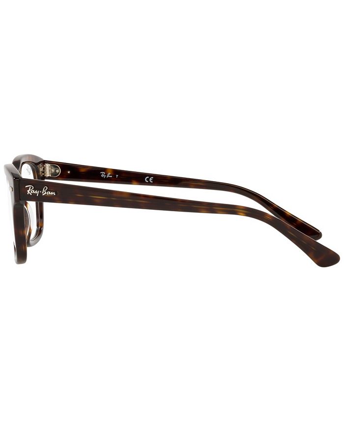 Ray-Ban RB5383 Burbank Optics Unisex Rectangle Eyeglasses - Macy's