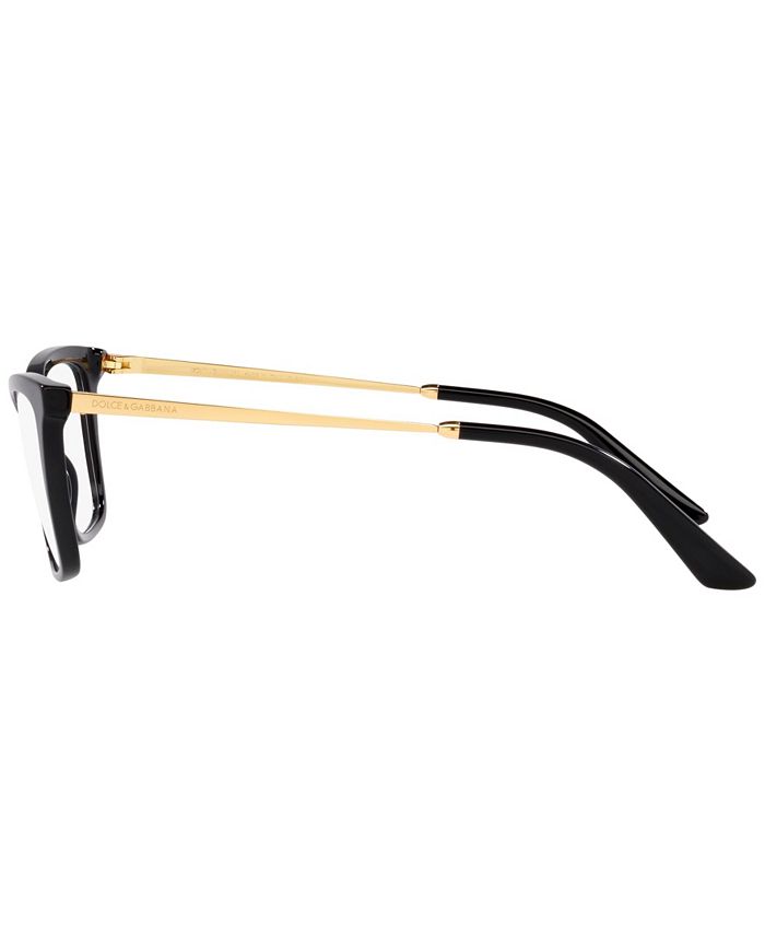 Dolce&Gabbana DG3347 Women's Rectangle Eyeglasses - Macy's