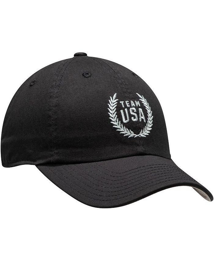 Outerstuff Men's Black Team USA Latitude Structured Adjustable Hat - Macy's