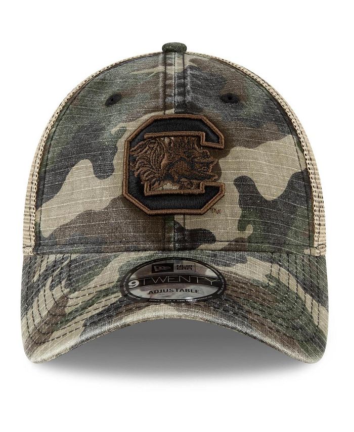 New Era Men's Camo South Carolina Gamecocks Honor Trucker 9TWENTY ...