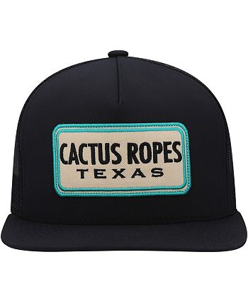 Hooey Men's Black Cactus Ropes Trucker Snapback Hat - Macy's