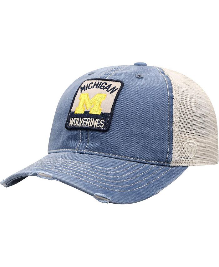 Top of the World Men's Navy, Natural Michigan Wolverines Ol' Faithful ...