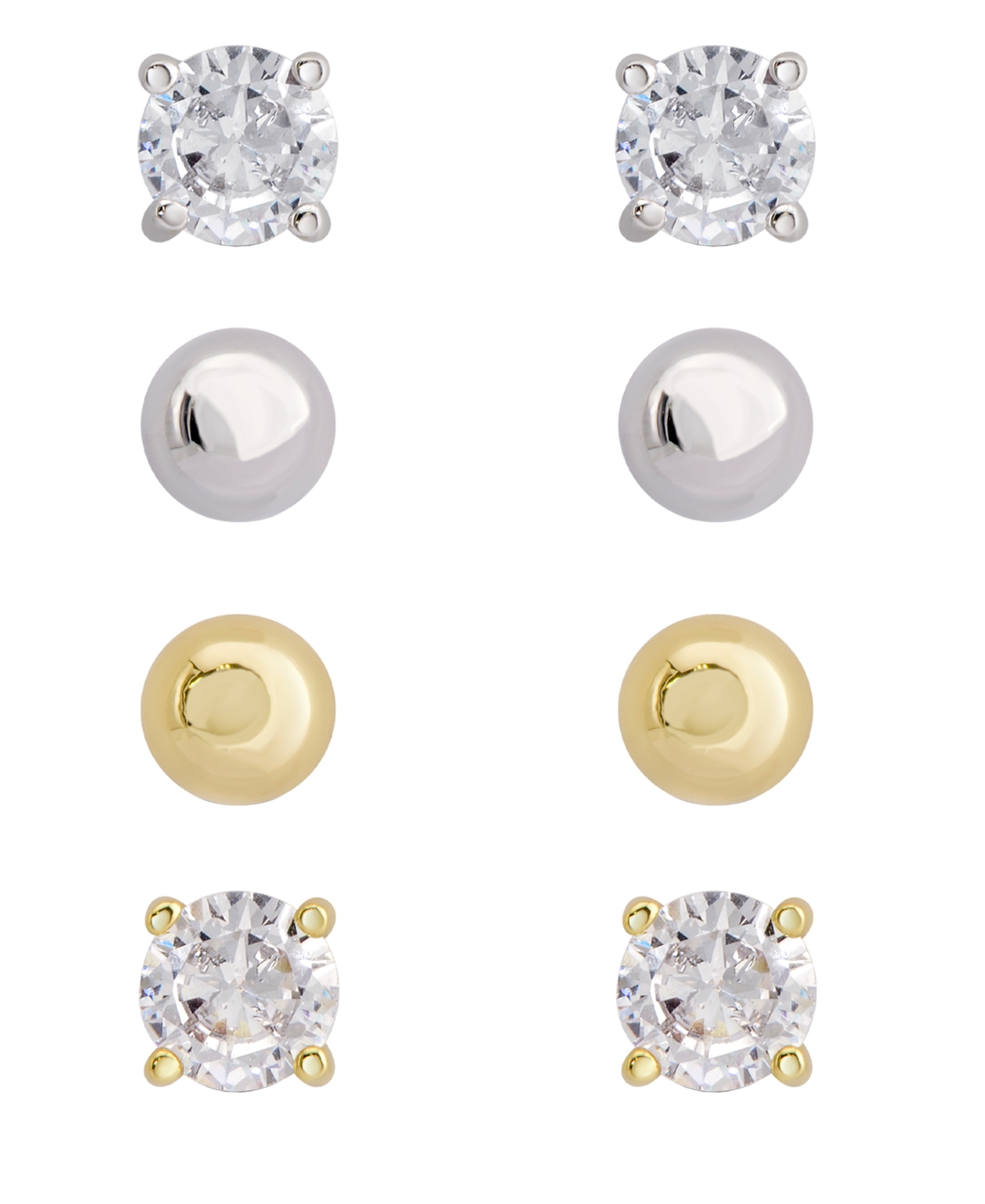 Click here for Womens 14k Gold In Fine Silver Plated Ball Round C... prices