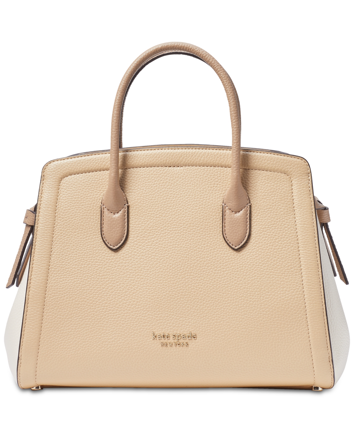 Kate Spade New York Knott Colorblocked Leather Medium Satchel Shop Your Way Online Shopping