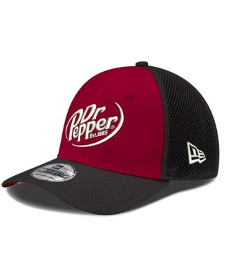 Men's New Era Cardinal, Black 23Xi Racing Dr. Pepper Neo 39Thirty Flex ...