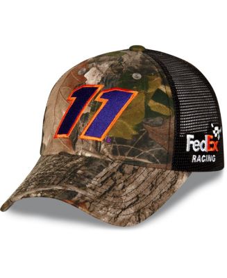 Men's Joe Gibbs Racing Team Collection Camo, Black Denny Hamlin Fedex ...