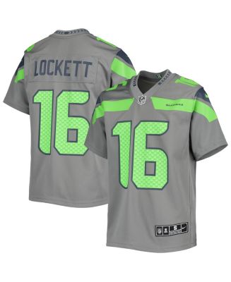 Big Boys Nike Tyler Lockett Gray Seattle Seahawks Inverted Team Game ...
