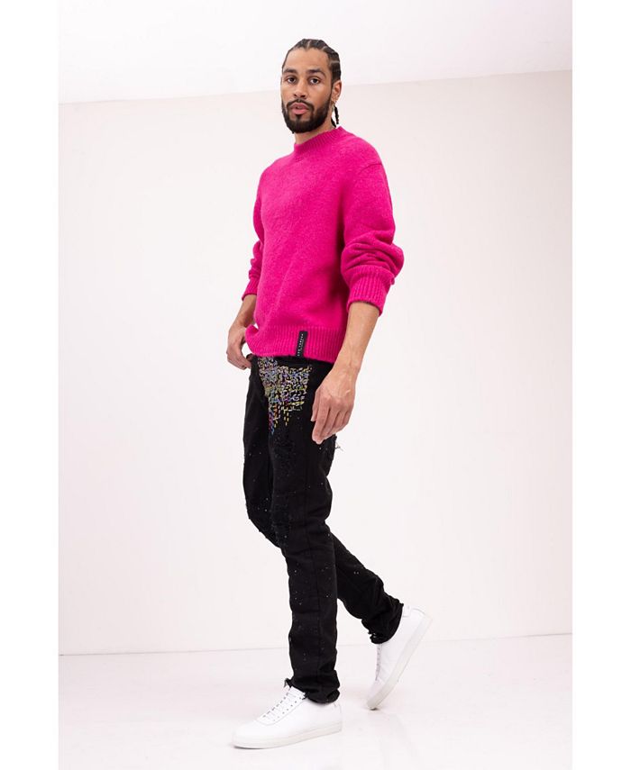 RON TOMSON Men's Modern Oversized Bold Sweater - Macy's