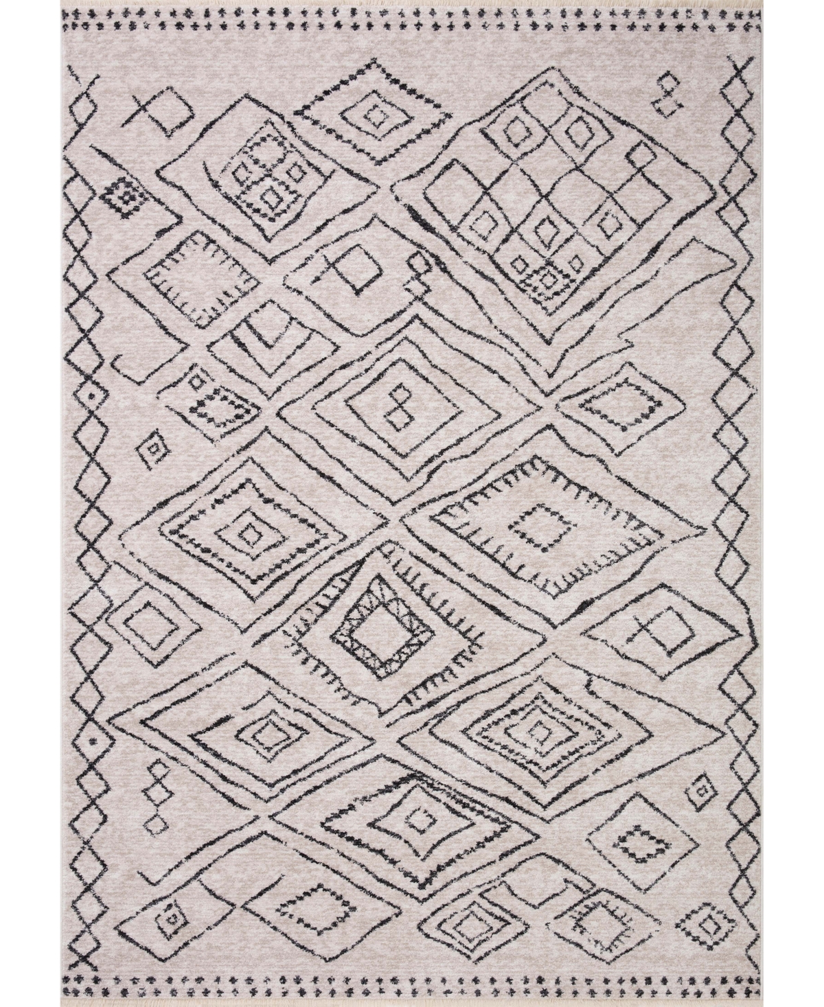 Click here for Vance Van-06 53x79 Area Rug - Gray prices