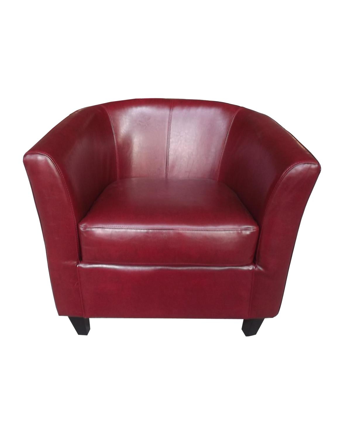 Click here for Preston Oxblood Tub Club Chair - Red prices