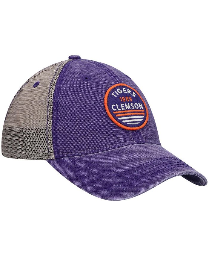 Legacy Athletic Men's Purple Clemson Tigers Sunset Dashboard Trucker ...