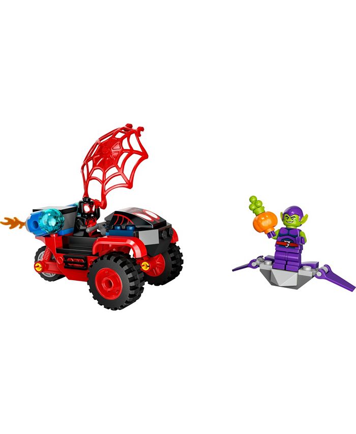 LEGO® Spidey Miles Morales: Spider-Man’s Techno Trike 10781 Building ...