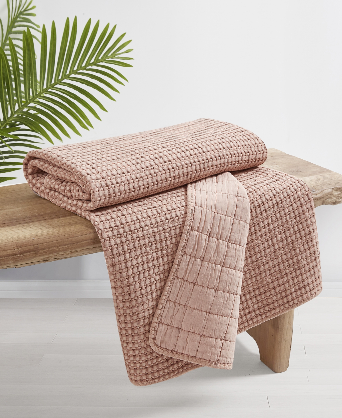 Click here for Levtex Mills Waffle Stitched Quilted Throw  60 x 5... prices