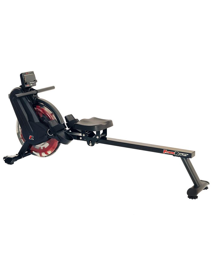 Fitness Reality 5000X Bluetooth Vertical Tank Water Rower Rowing ...