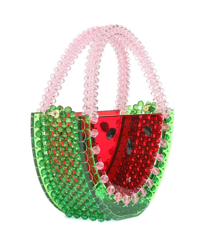 Milanblocks Women's Watermelon Beaded Clutch - Macy's