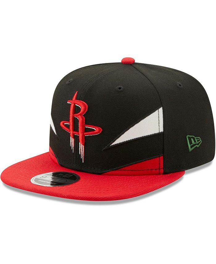 New Era Men's Black Houston Rockets Dynamic Original 9FIFTY Snapback ...