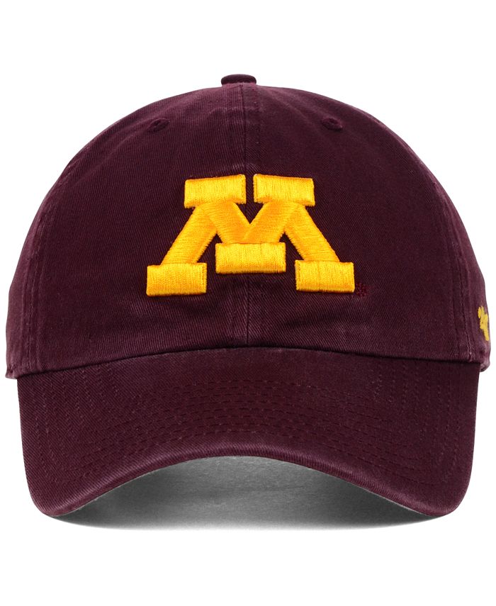 '47 Brand Minnesota Golden Gophers NCAA Clean-Up Cap - Macy's