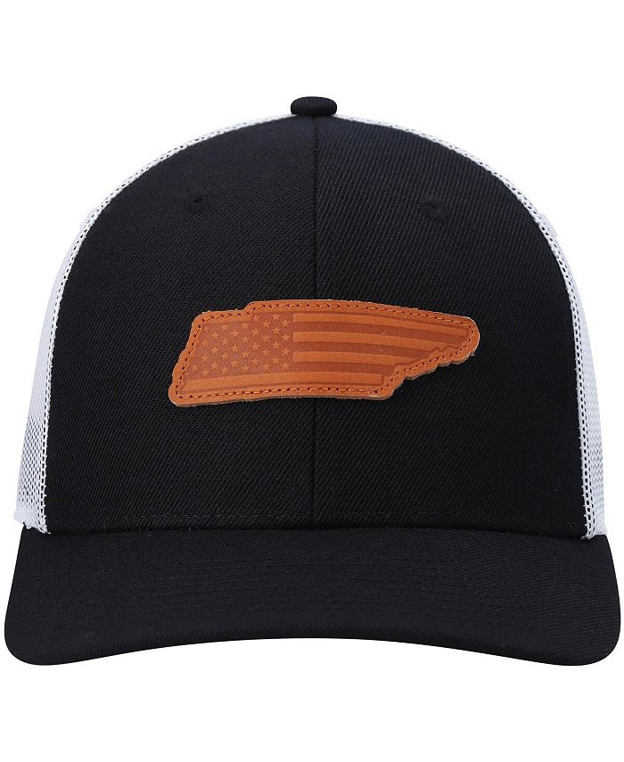 Local Crowns Men's Black and White Tennessee Leather State Patch ...