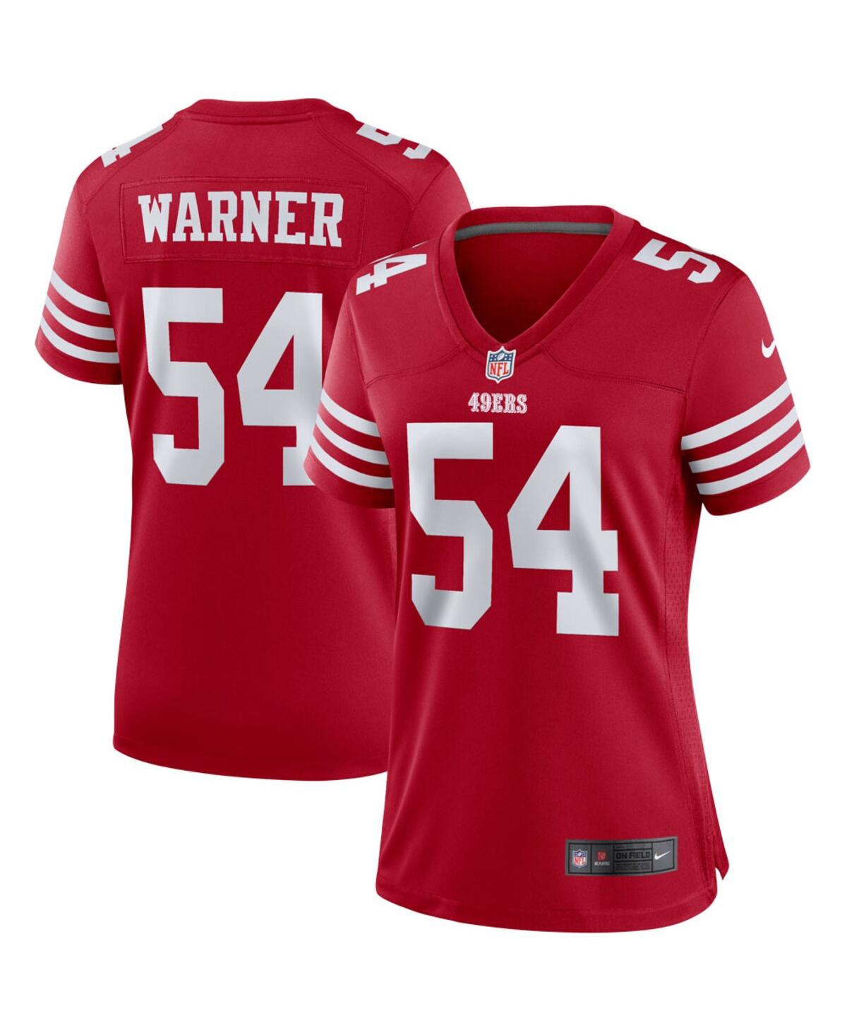 Click here for Womens Nike Fred Warner Scarlet San Francisco 49er... prices