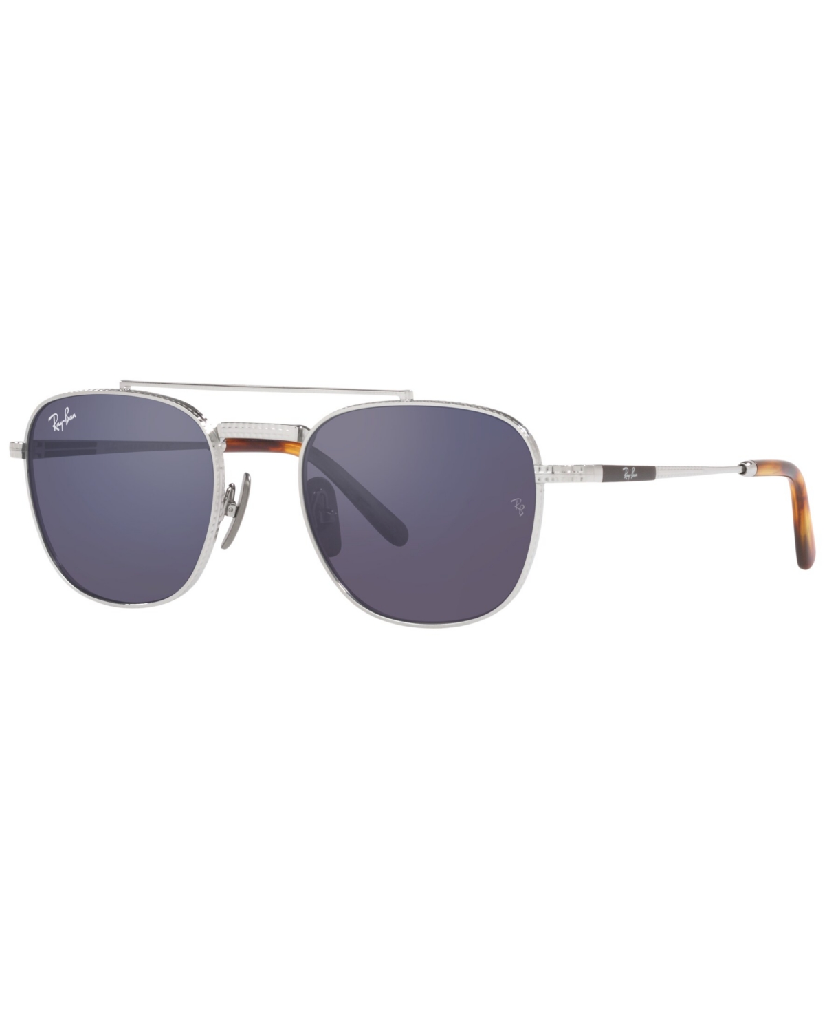 Click here for Ray-Ban Unisex Sunglasses  Frank Ii Titanium 51 -... prices