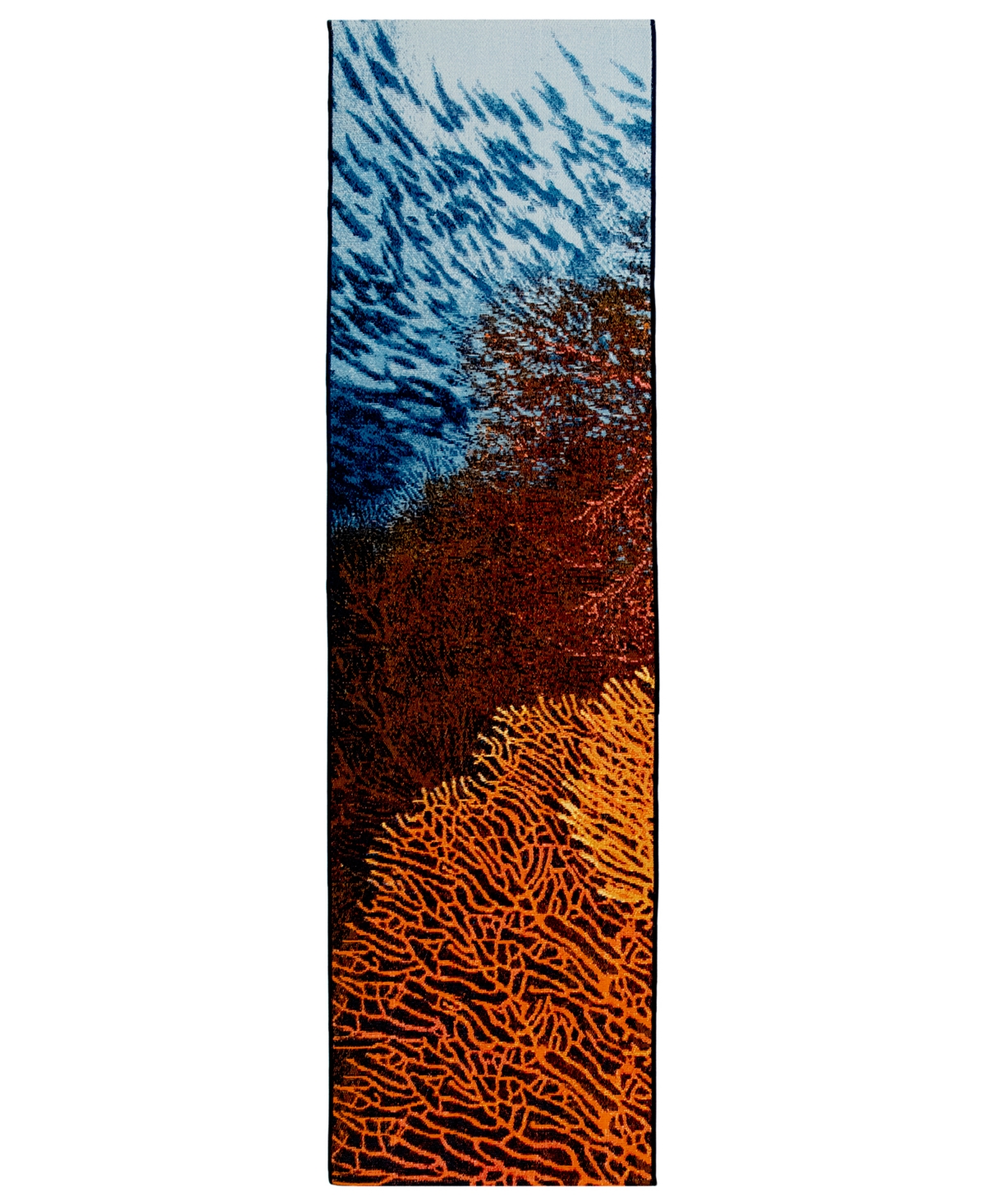 Click here for Liora Manne Marina Coral 111 x 76 Runner Outdoor A... prices