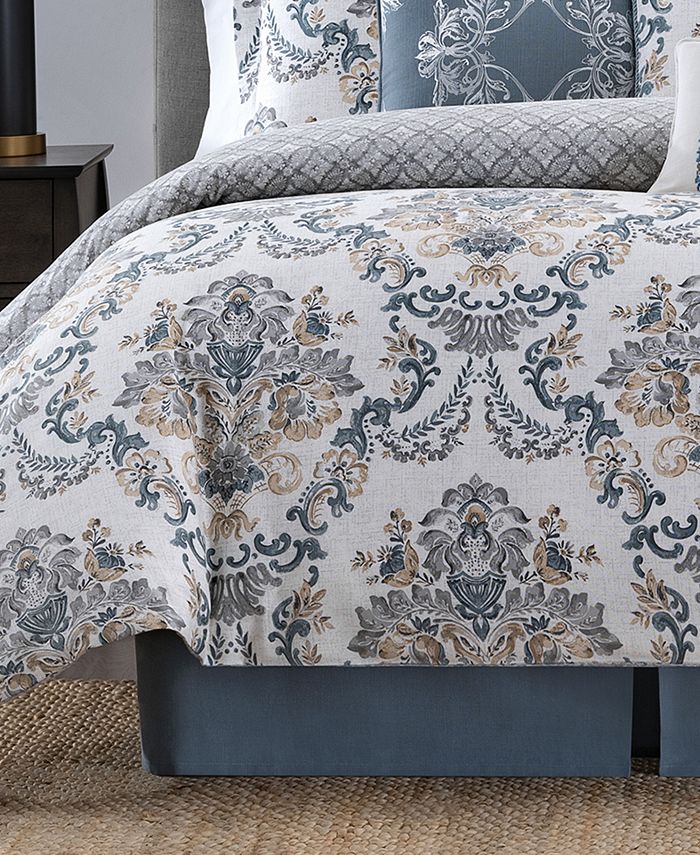 Rose Tree Jillian 4 Piece Comforter Set, Queen - Macy's
