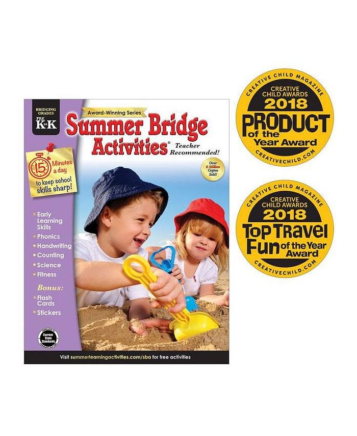 Barnes & Noble Summer Bridge Activities, Grades PK - K: Bridging Grades ...