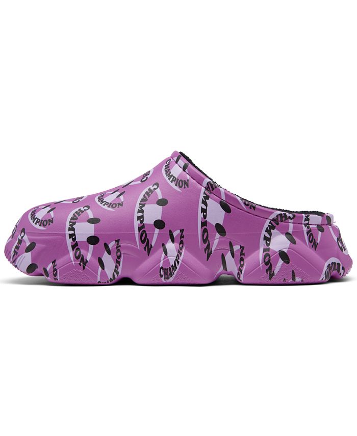 Champion Women's Super Meloso Smiley Clogs from Finish Line - Macy's